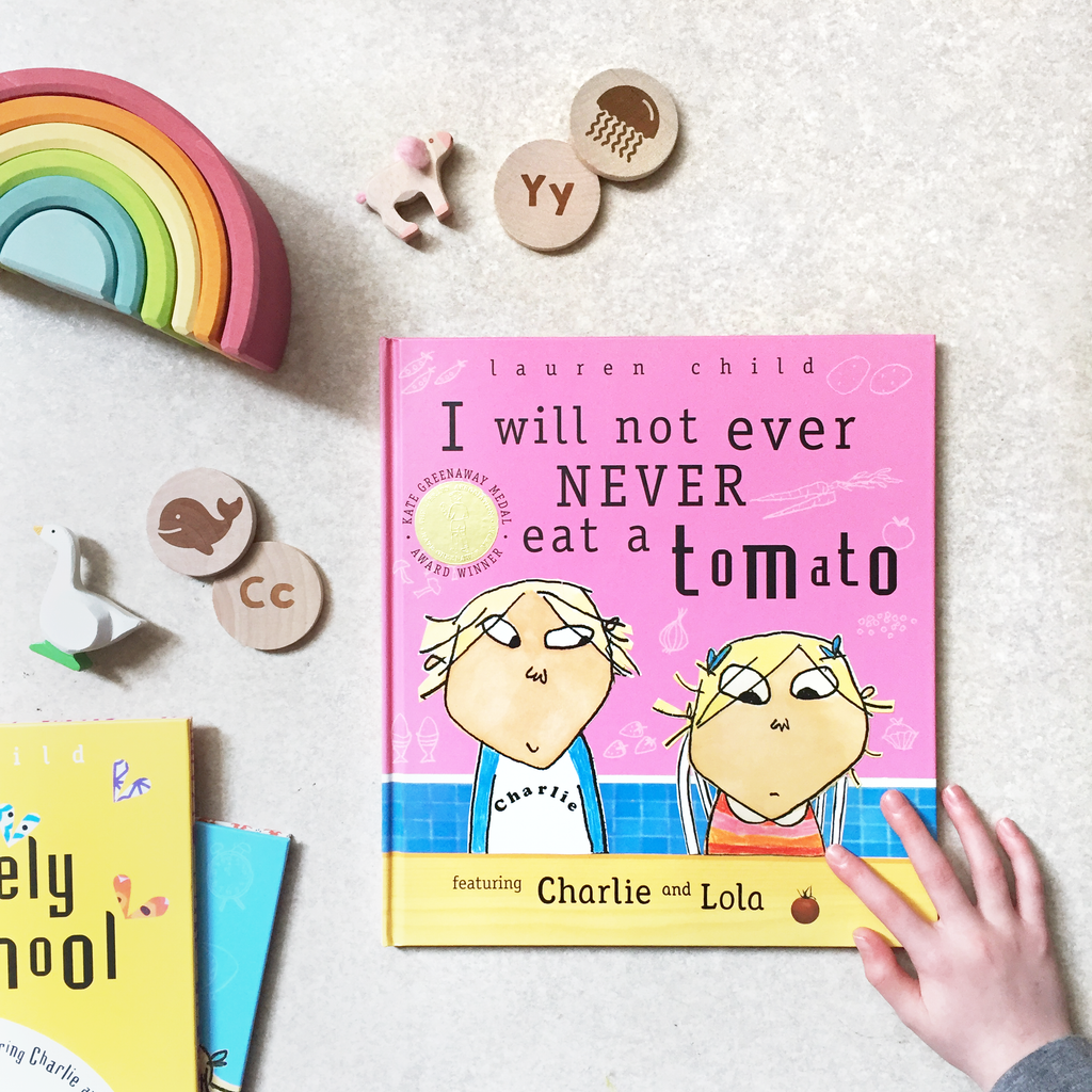 Book of the week / I Will Not Ever Never Eat A Tomato – Clara and Macy