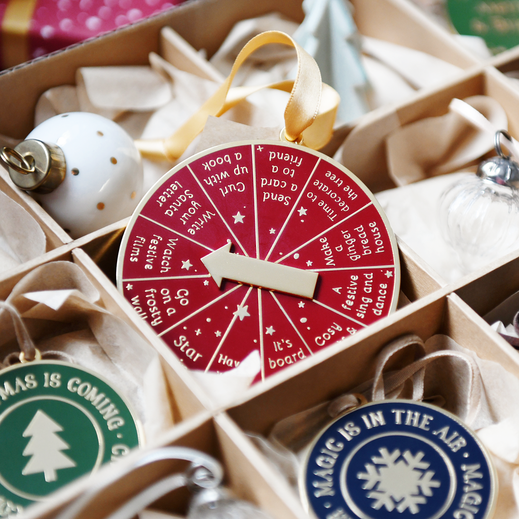 12 Days Of Advent Ideas Spinning Christmas Decoration – Clara and Macy