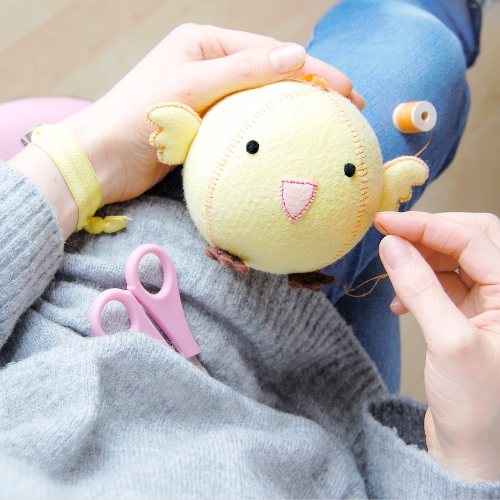 Make Your Own Chick Craft Kit – Clara and Macy