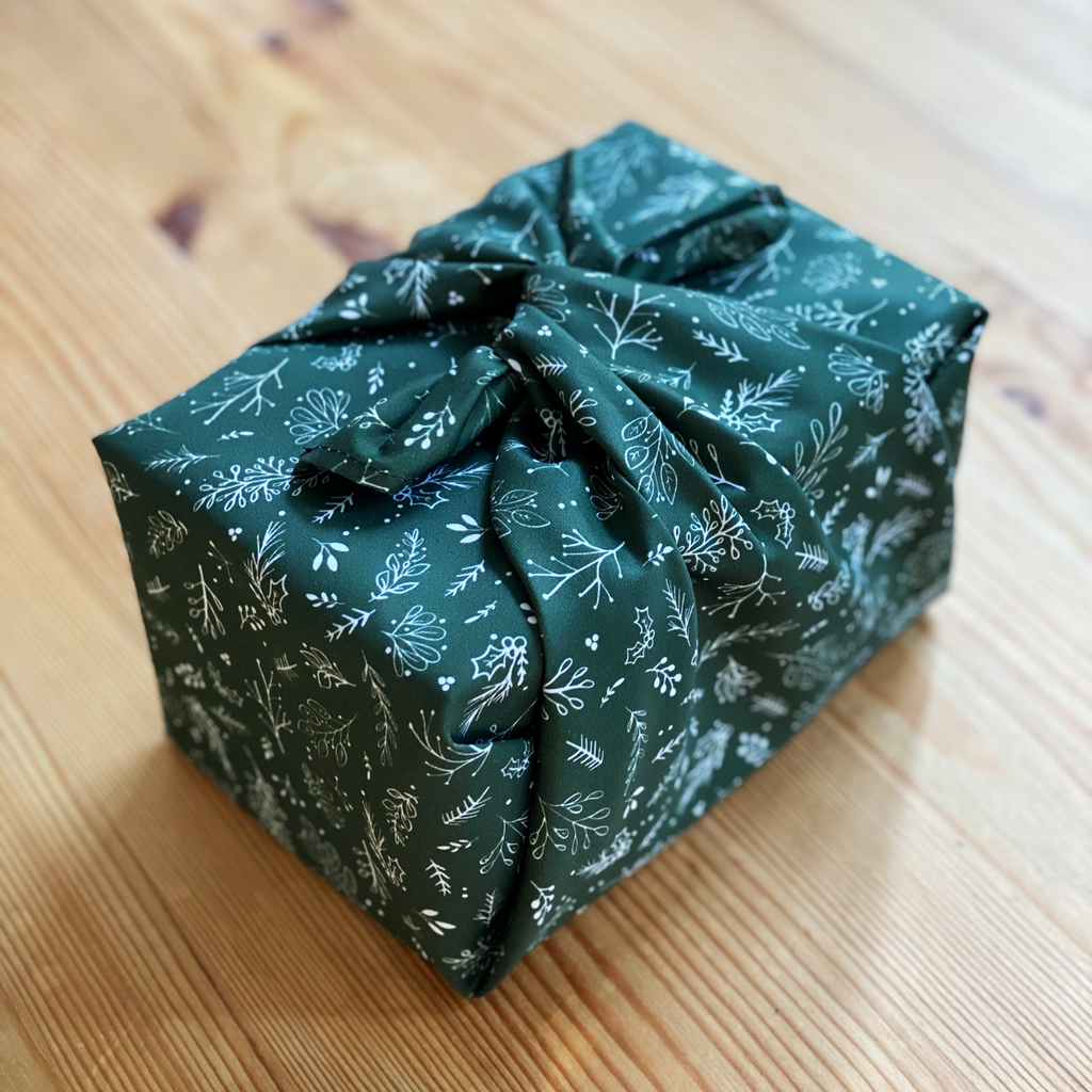 Reusable Greenery Fabric Gift Wrap – Clara and Macy